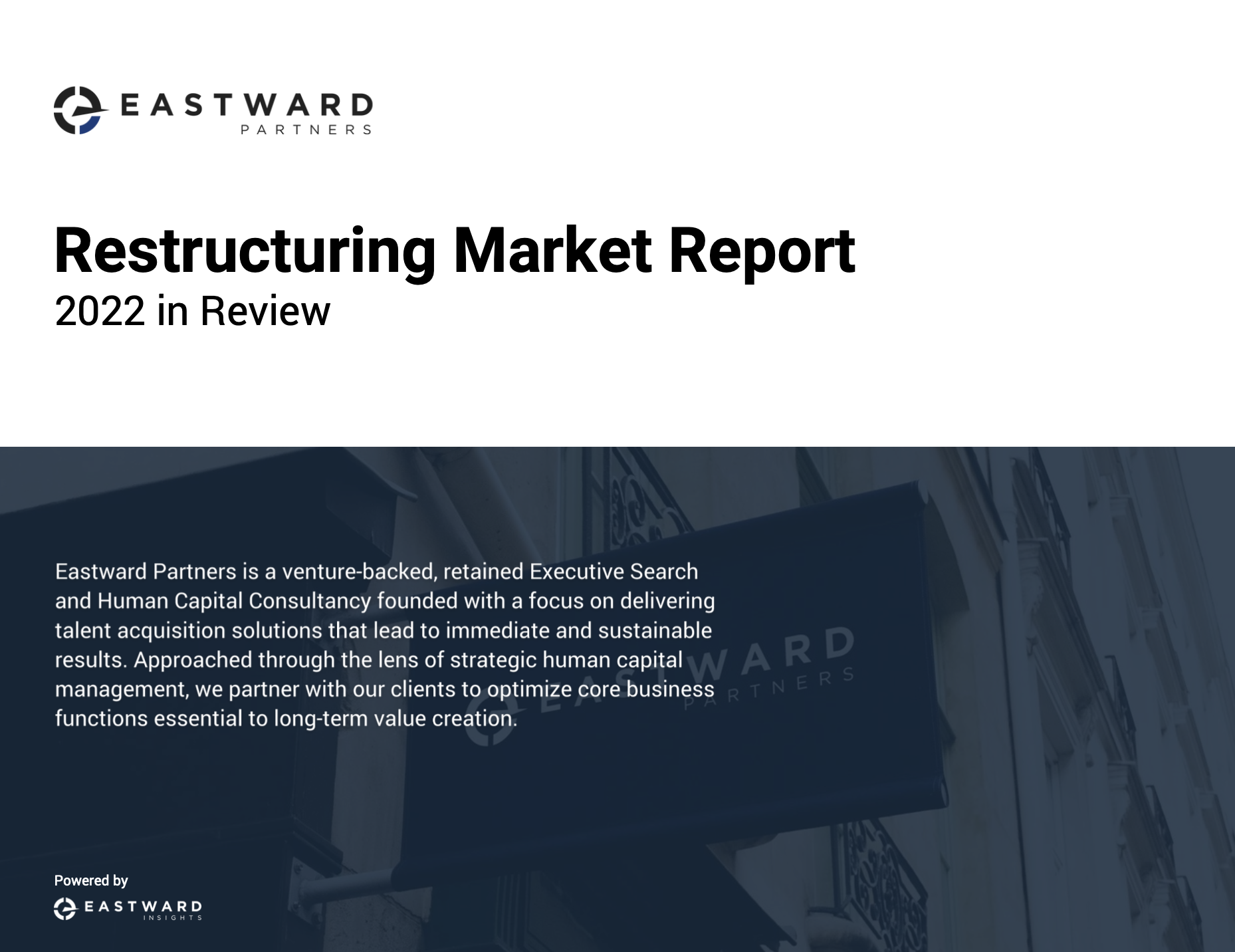 Restructuring Year-In-Review 2022